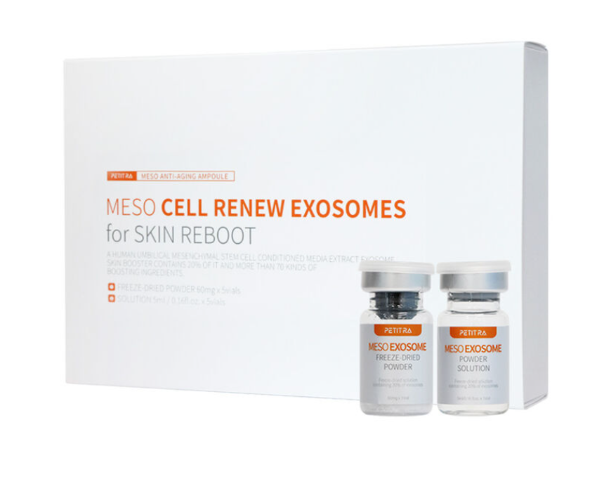 PETITRA MESO Cell Renew Exosomes Ampoule Set | Exosome-Powered Skin Re ...